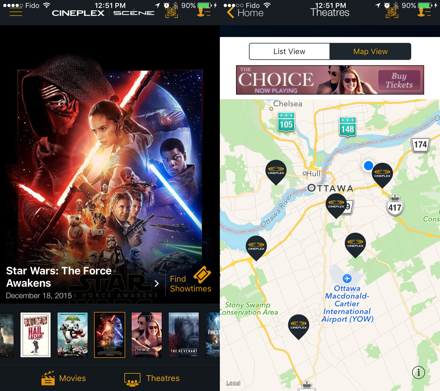 App of the Week Cineplex makes movie night simple MobileSyrup
